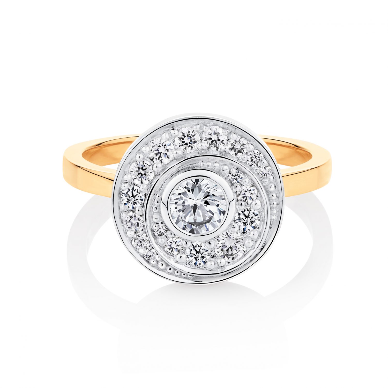 Round Revolution - Central Round Diamond | Fineline