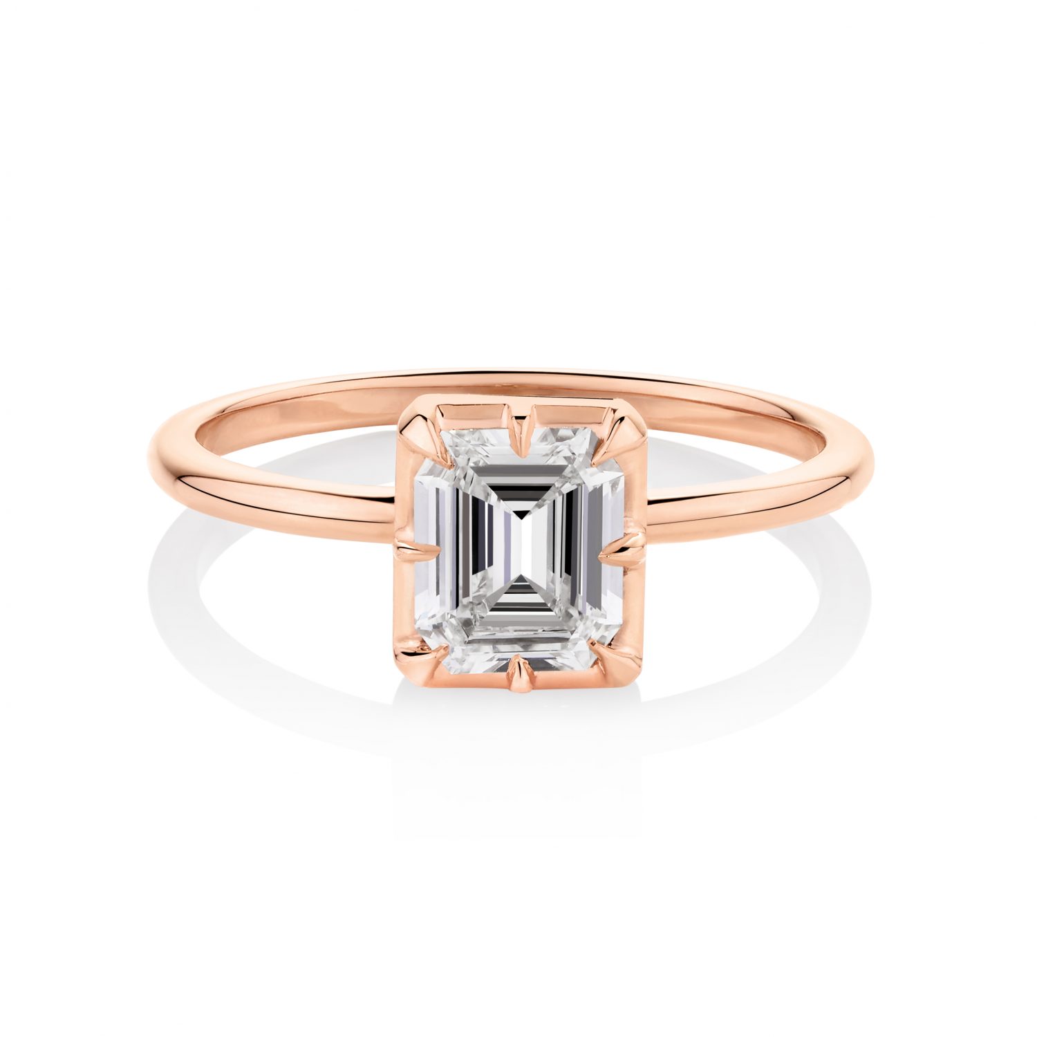 Regency - Emerald Cut Diamond Ring | Fineline Jewellers