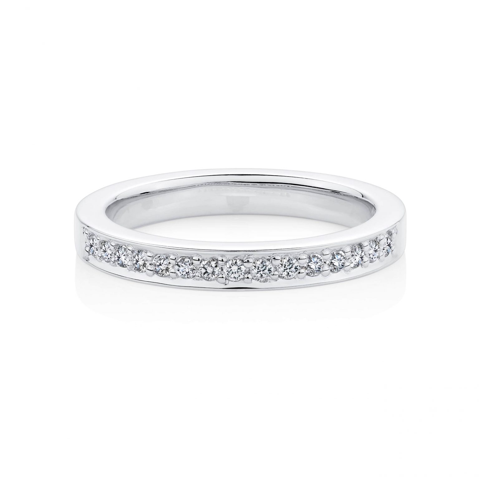 Golden Grain Set Diamond Ring | Fineline Jewellers