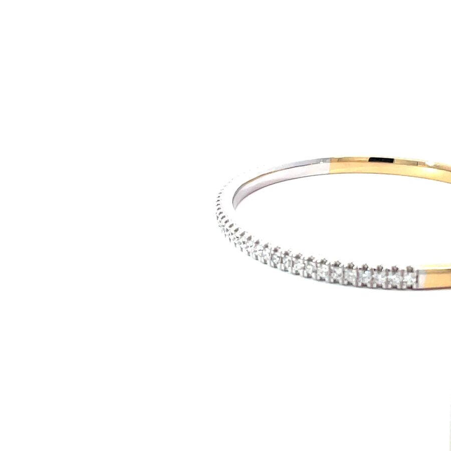 OVAL DIAMOND BANGLE | Finelines Jewellers