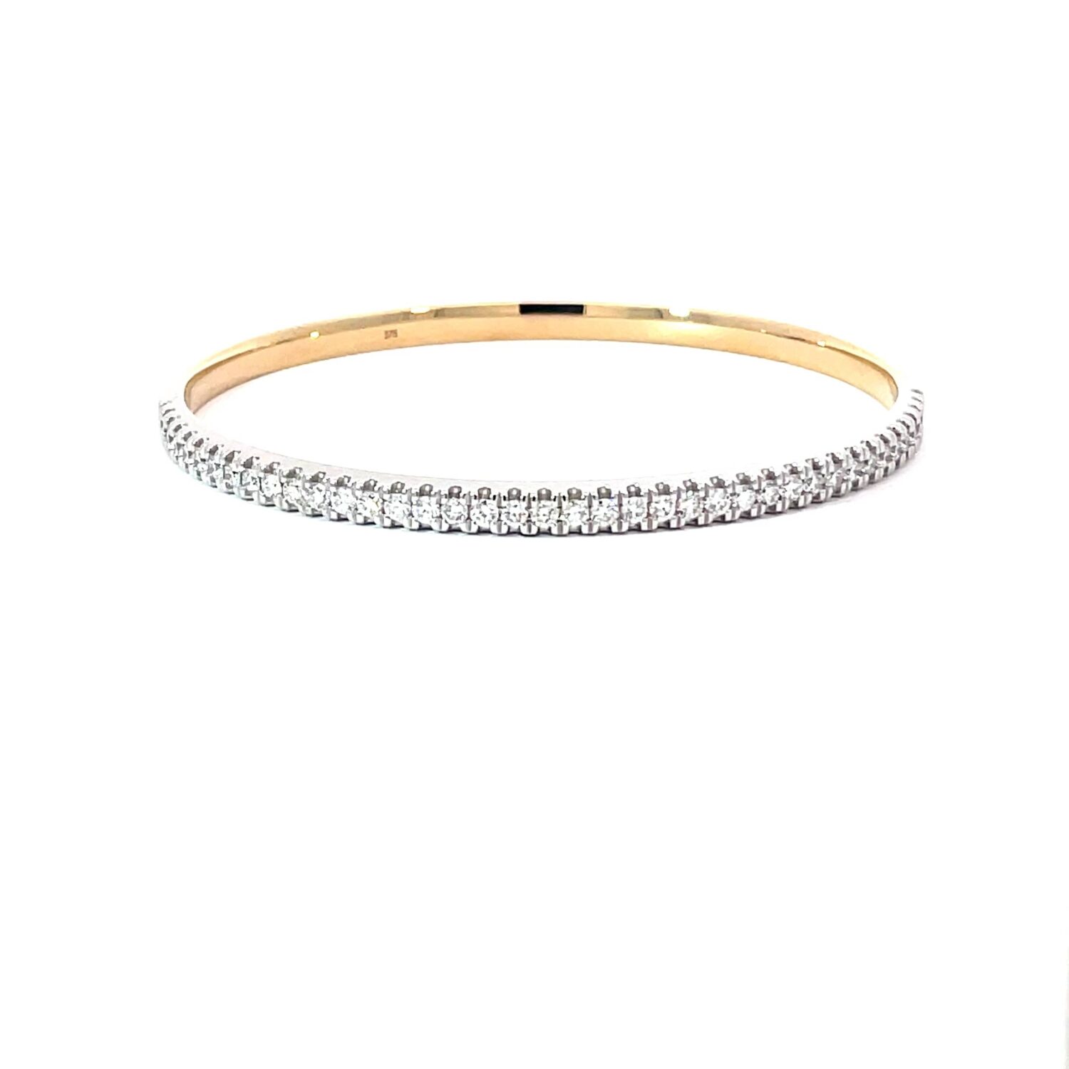 OVAL DIAMOND BANGLE | Finelines Jewellers